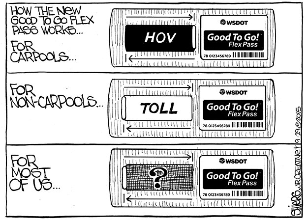 Cartoon of the Week | How the new Flex Pass works | Mercer Island Reporter