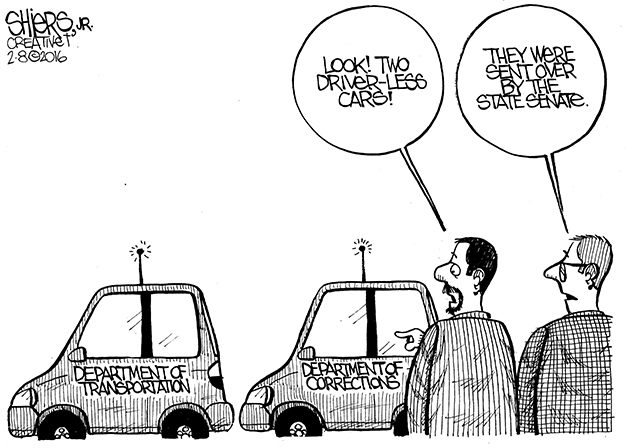Driver-less cars | Cartoon | Mercer Island Reporter