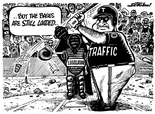 Bases Still Loaded | Cartoon of the Week | Mercer Island Reporter