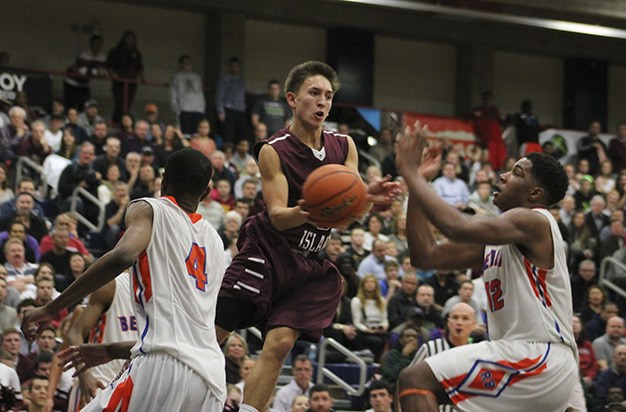 Mercer Island's upset bid comes up short | Prep boys basketball ...
