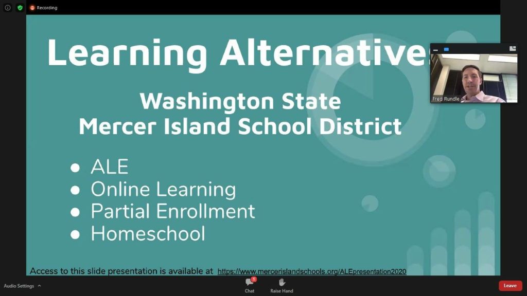 School district leads alternative learning experiences webinar | Mercer ...