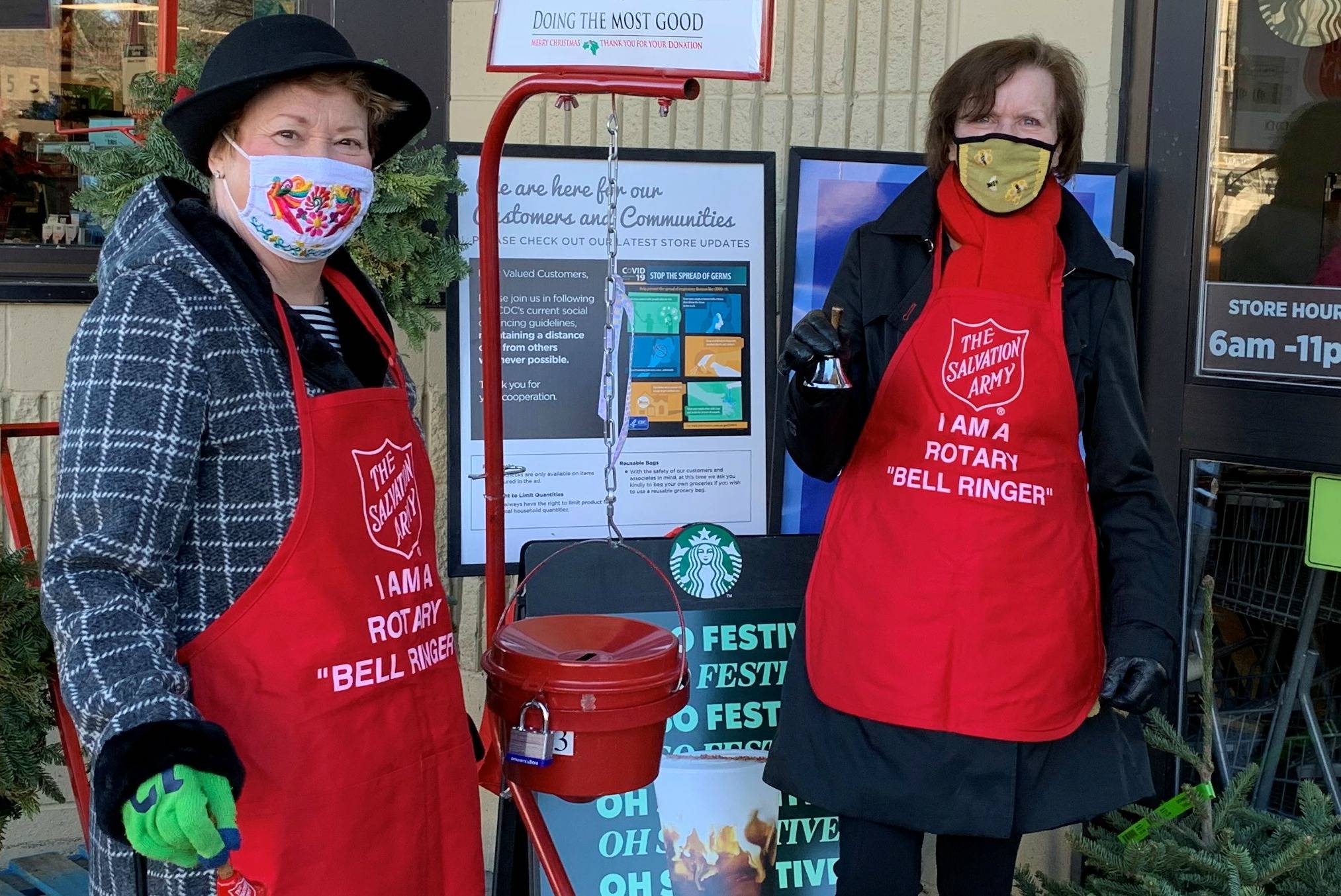 Rotary bell ringers | Mercer Island Reporter