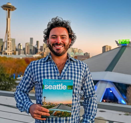 Meade’s photo graces cover of Visit Seattle magazine | Mercer Island ...
