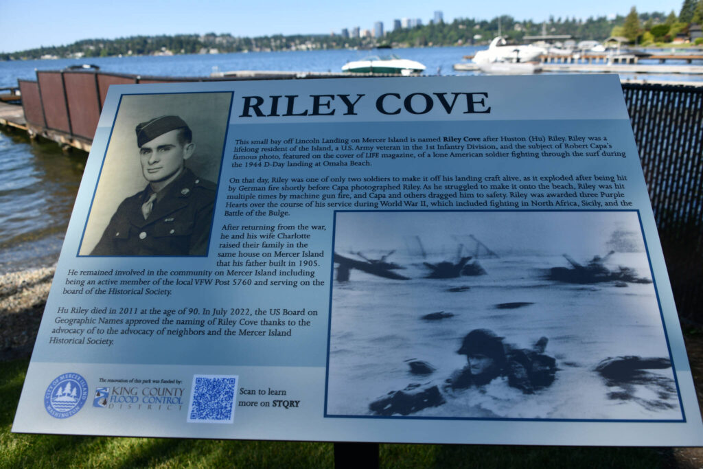 An emotional Riley Cove dedication ceremony | Mercer Island Reporter