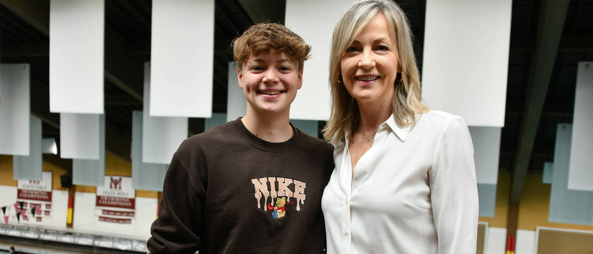 Swimming sensations: Enge and Wayte meet up to discuss their stellar ...