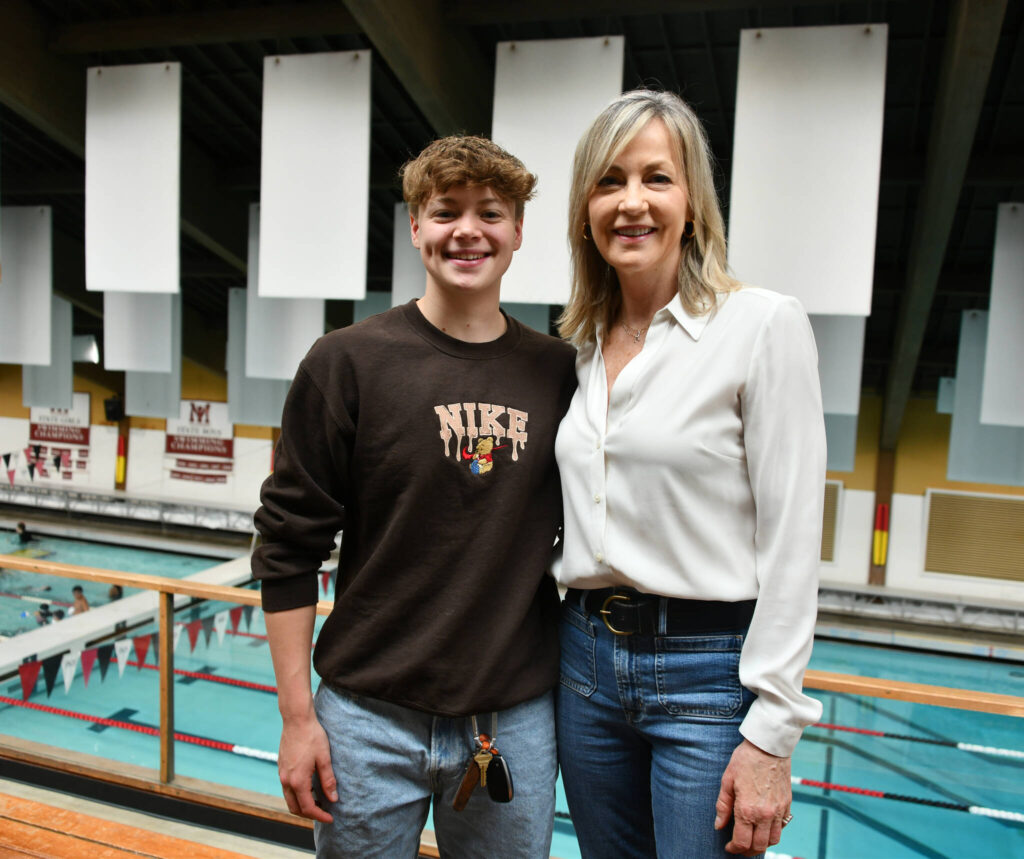 Swimming sensations: Enge and Wayte meet up to discuss their stellar ...