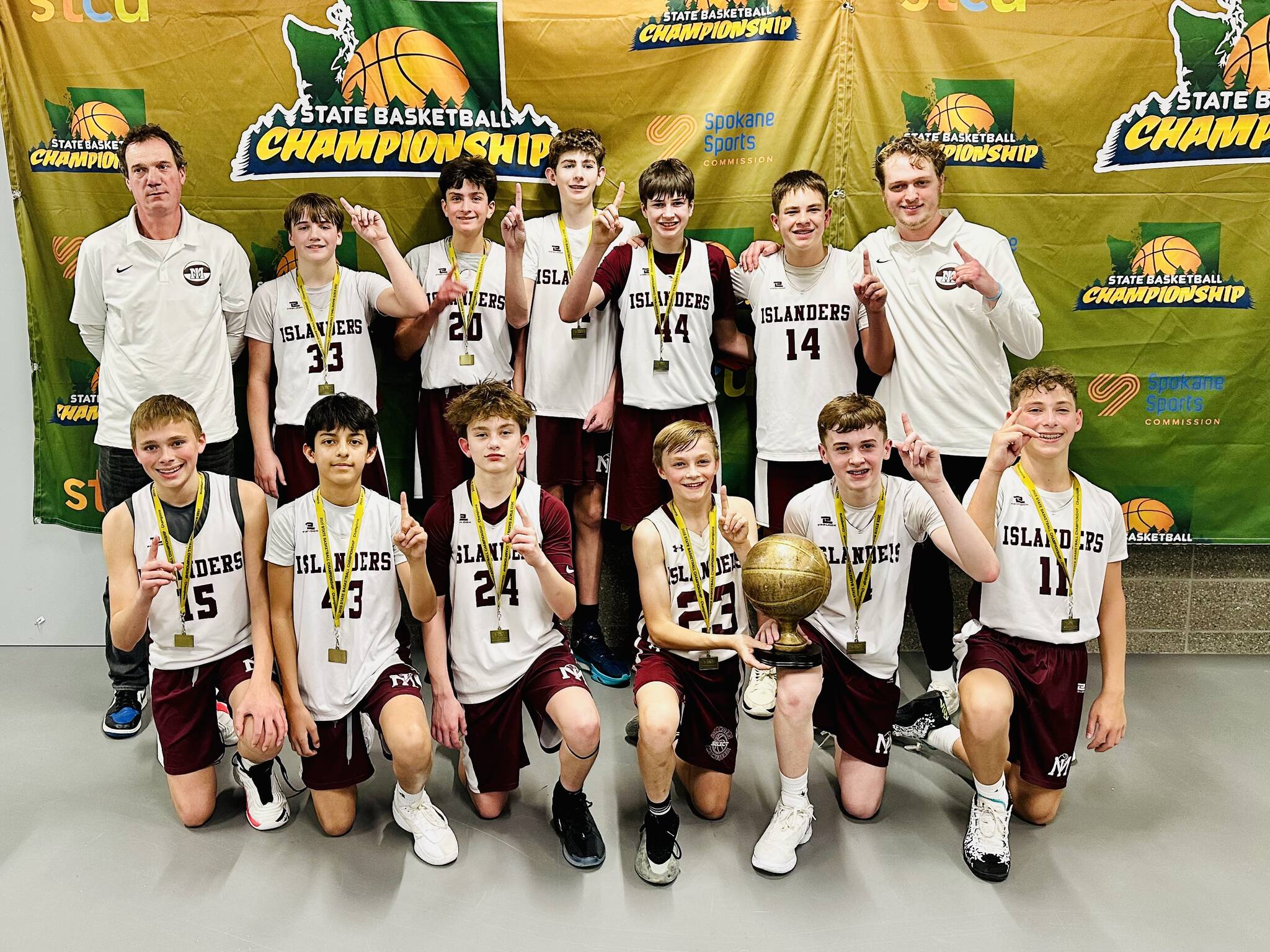MI seventh-grade boys win state hoops championship | Mercer Island Reporter