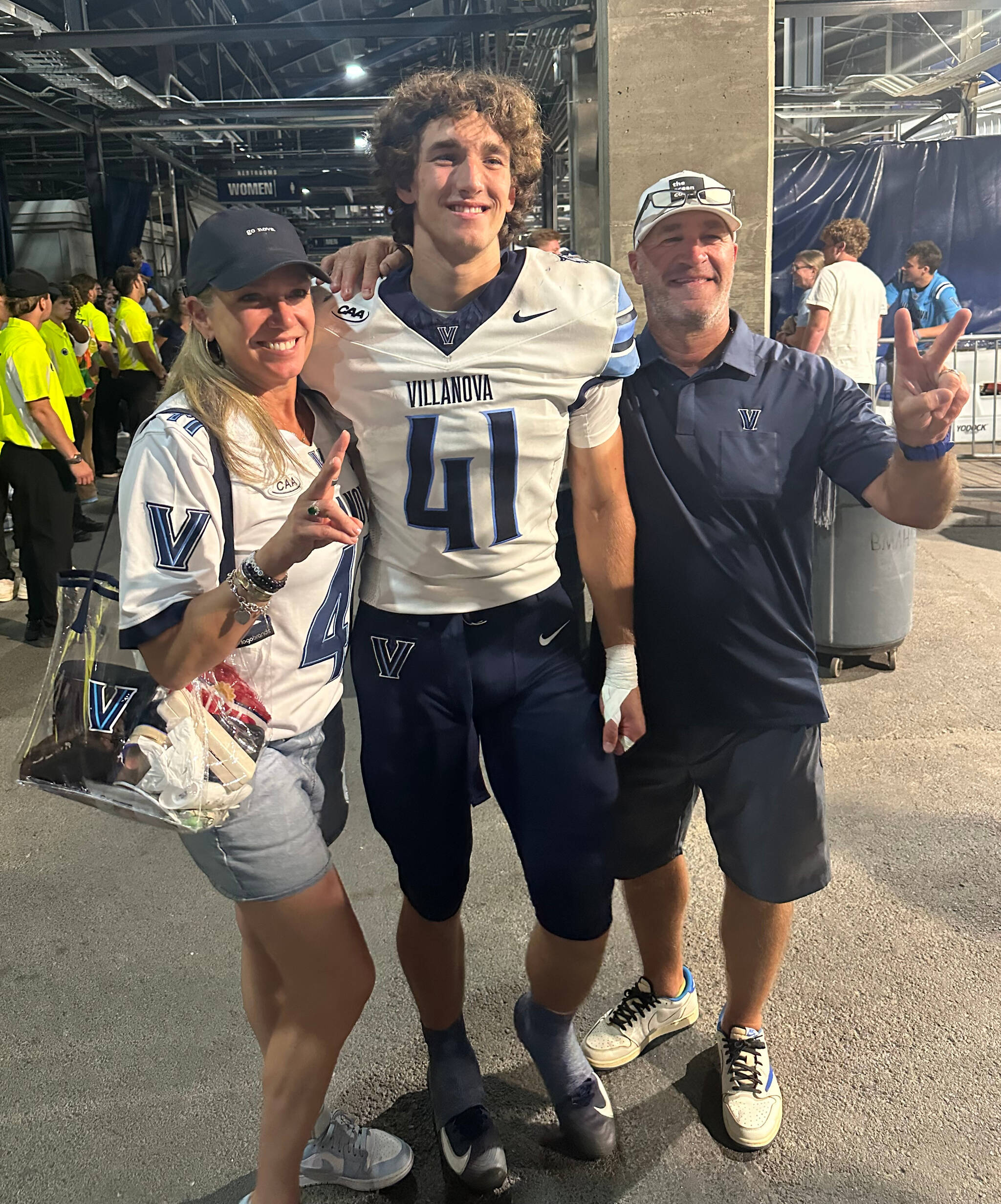 Rogan rolls to defensive success for Villanova University | Mercer ...