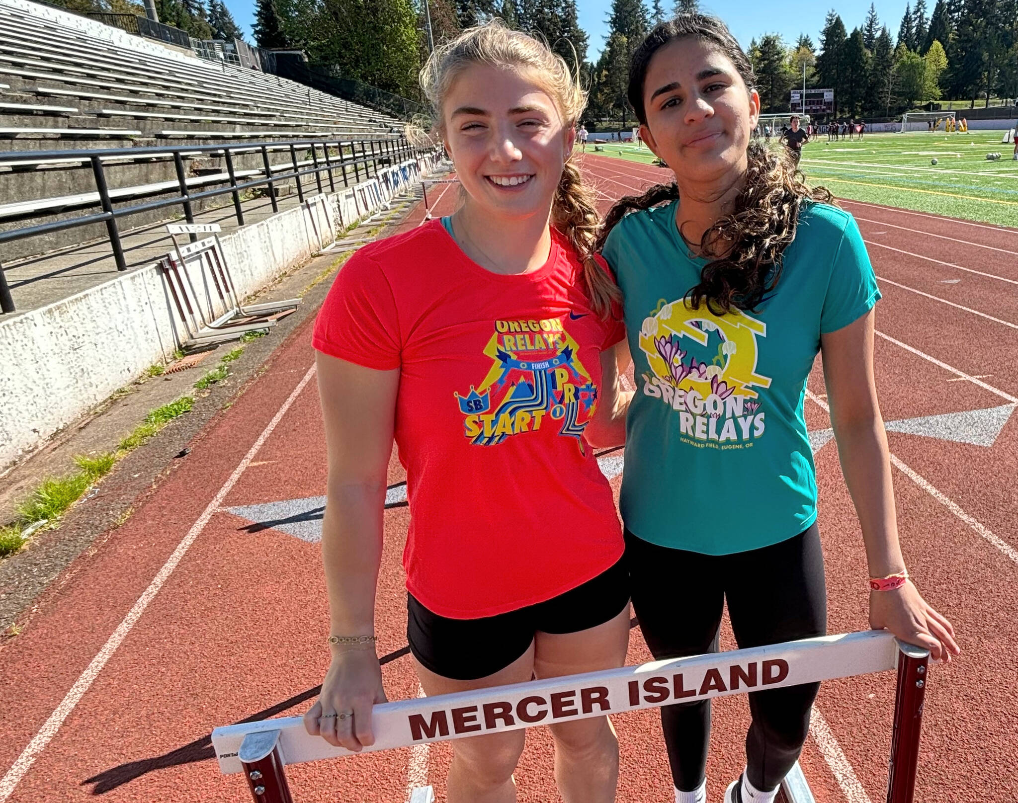 Islander duo jumps to success in track and field | Mercer Island Reporter