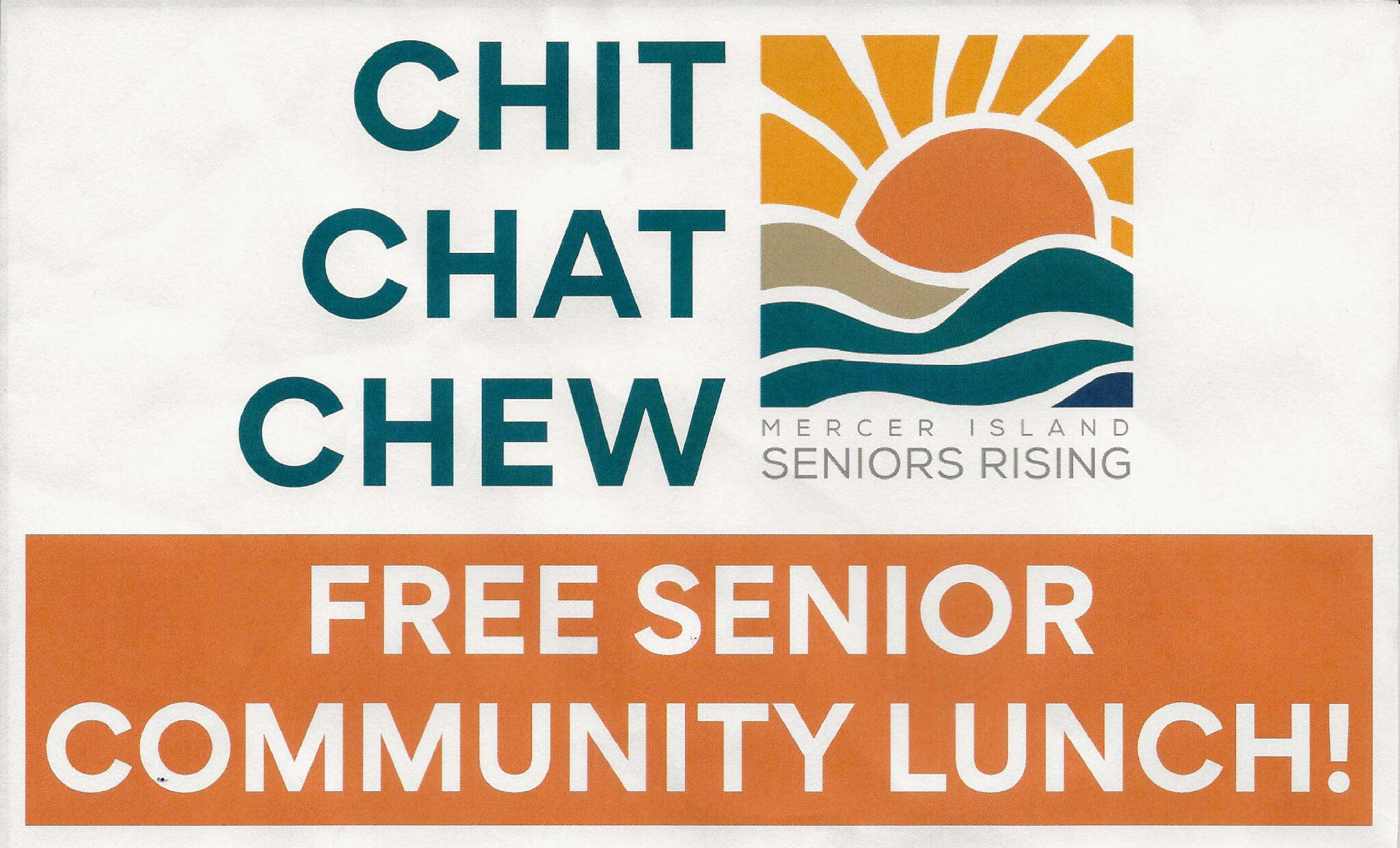 Free senior community lunch set for May 11 | Mercer Island Reporter
