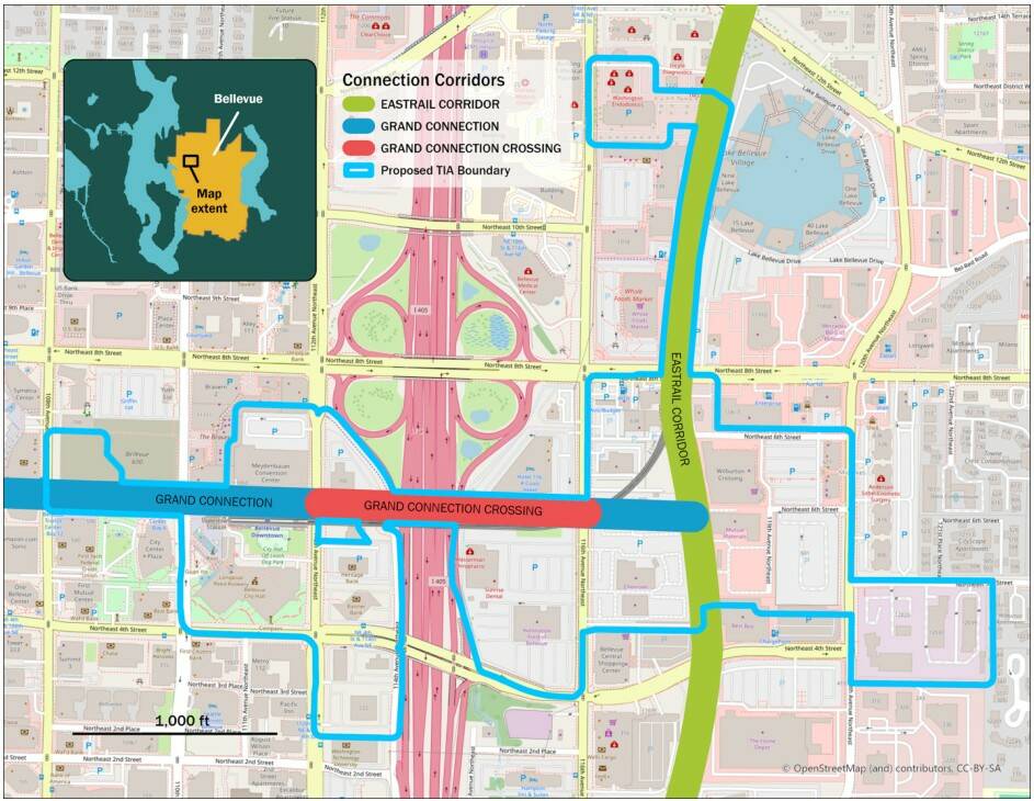 Bellevue’s Grand Connection Crossing gets county assistance | Mercer ...