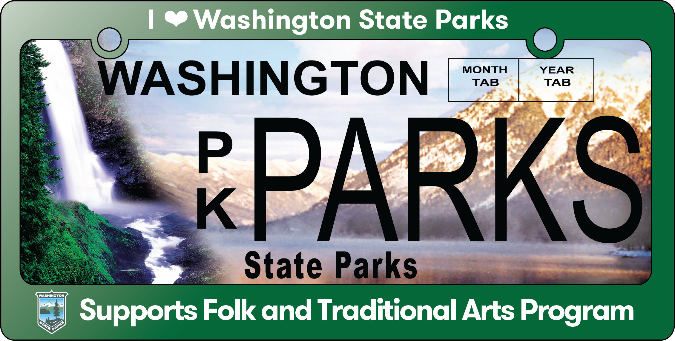 Support WA State Parks with specialty license plates | Mercer Island ...