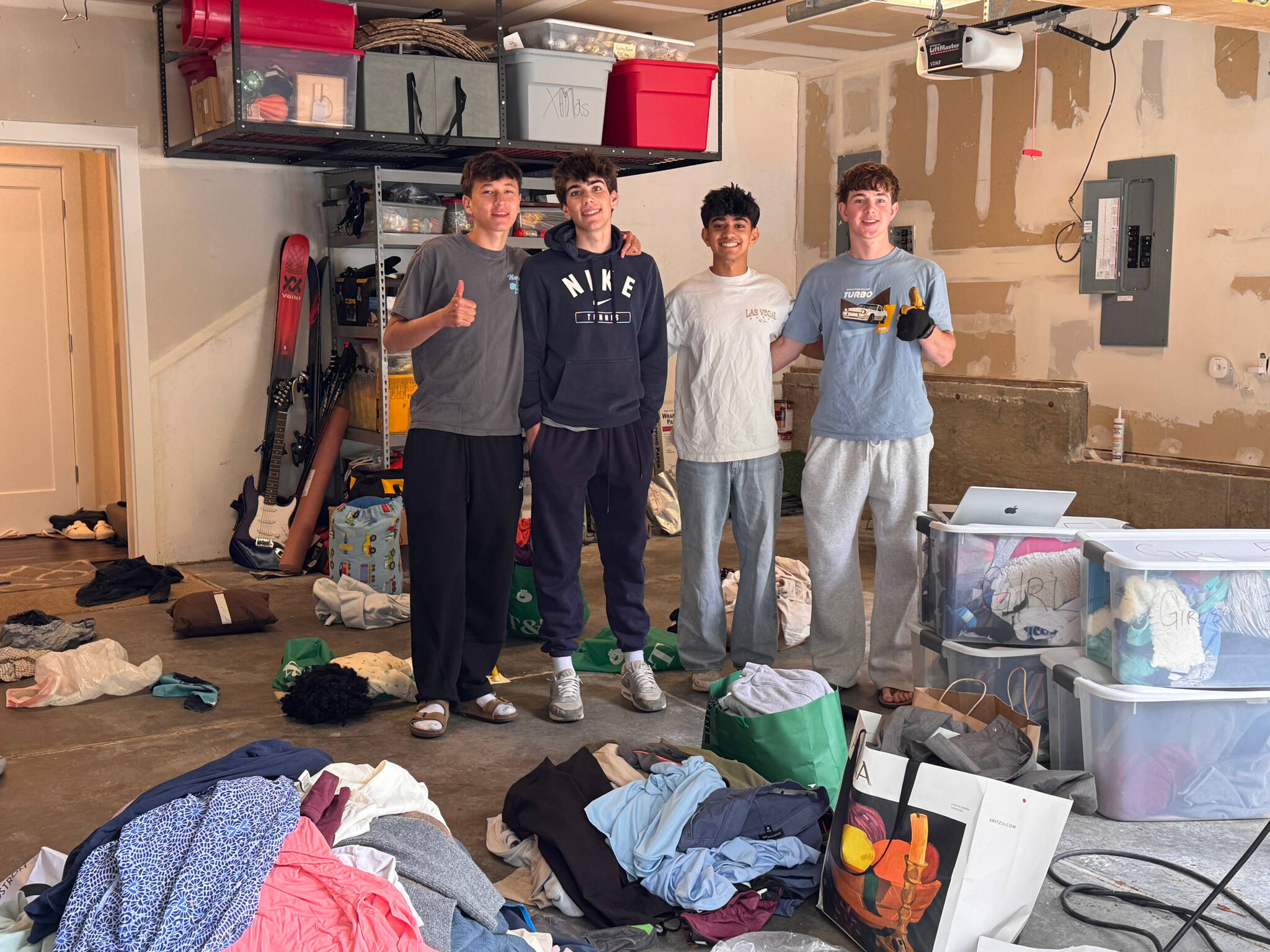 MIHS students launch Project Ascend refugee donation initiative ...